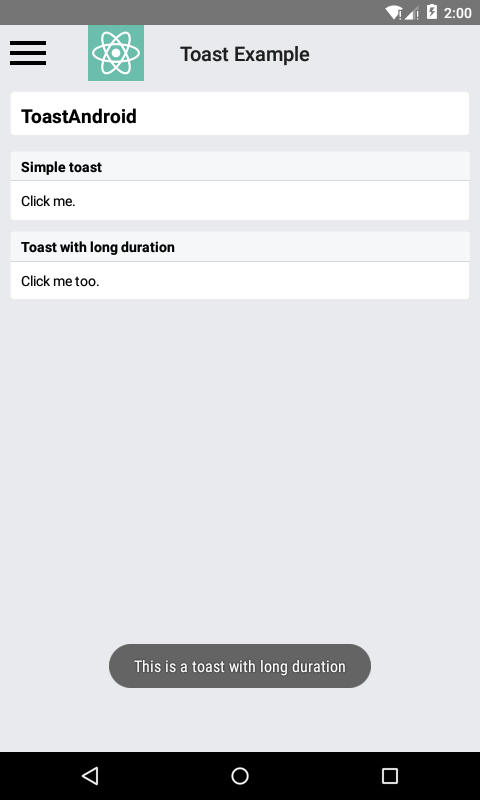 React Native Toast Android And Ios Decorations I Can Make